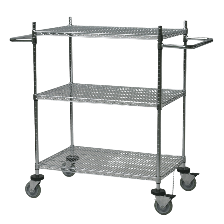 Wire Shelving Push Cart | Megatek