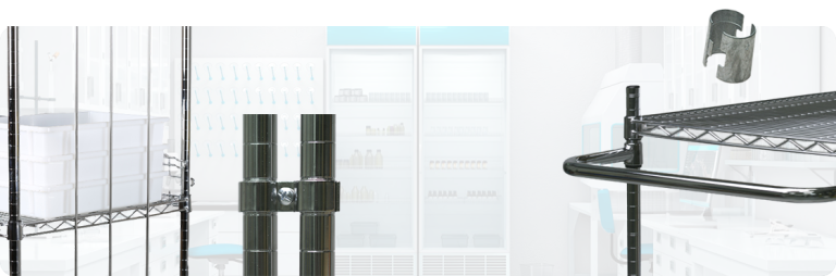 Wire Shelf Accessories, Parts, and Components | Megatek