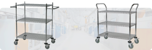 Stainless Steel Trolley | Industrial Trolley Singapore | Megatek